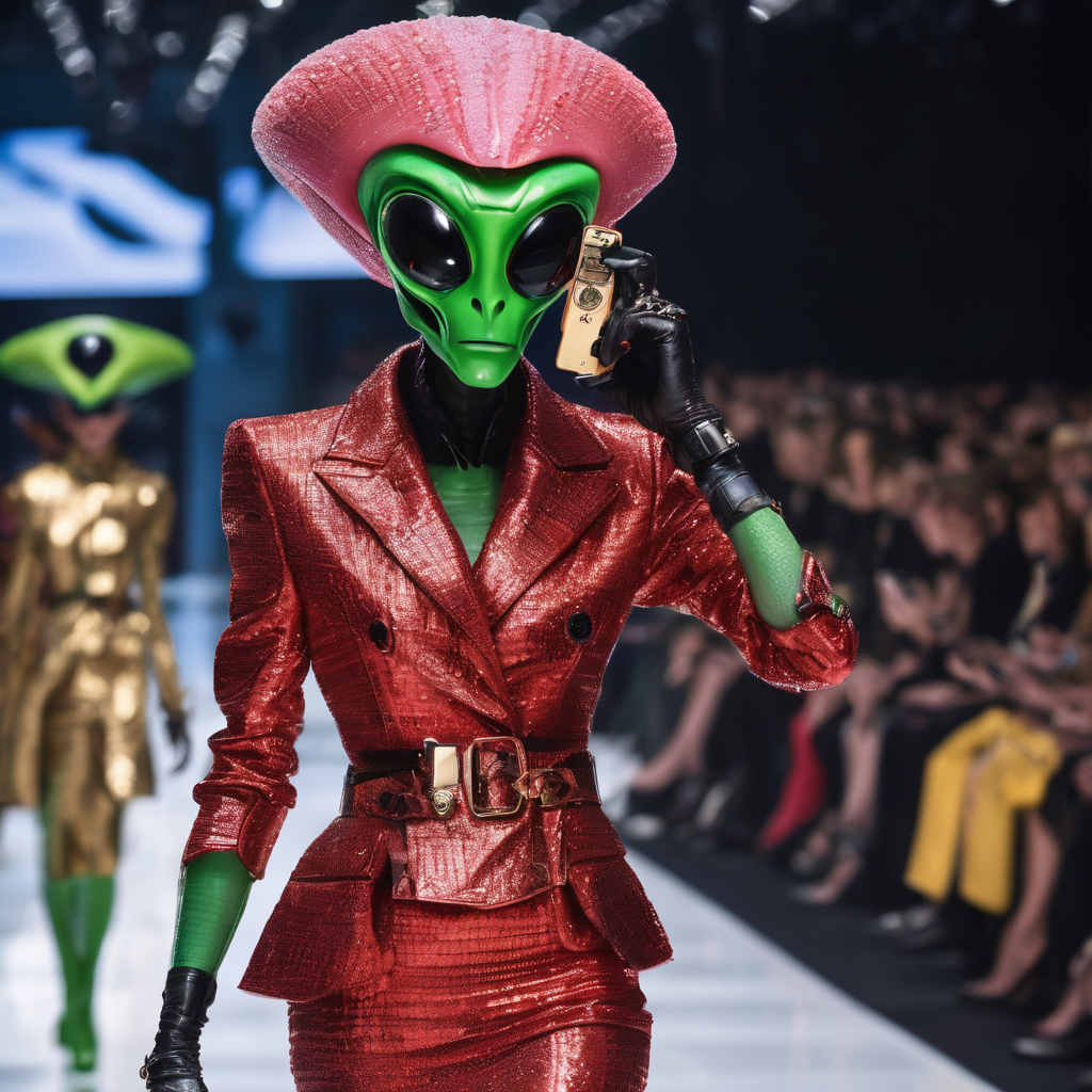 Alien Fashion Show | rebekahjmarshall